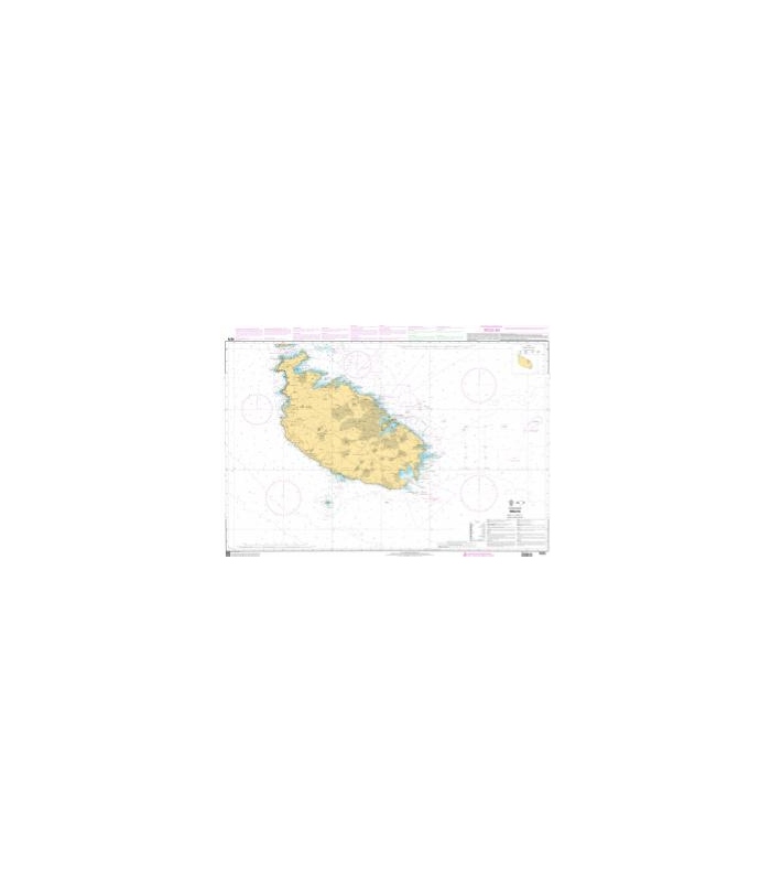 OceanGrafix French (SHOM) Nautical Chart 7675 Malta