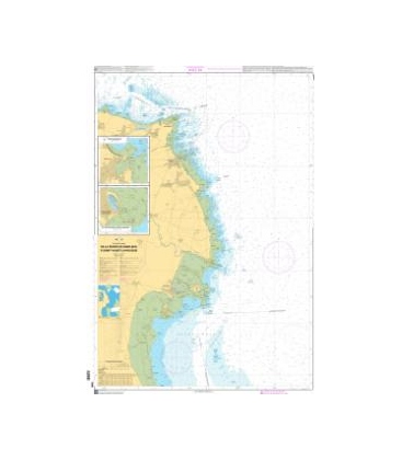 OceanGrafix French (SHOM) Nautical Chart 7090 De la Pointe de Barfleur ...