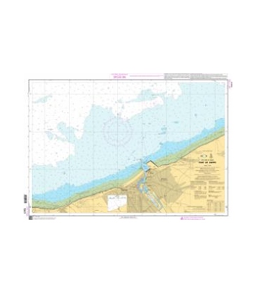 OceanGrafix French (SHOM) Nautical Chart 7317 Port de Dieppe