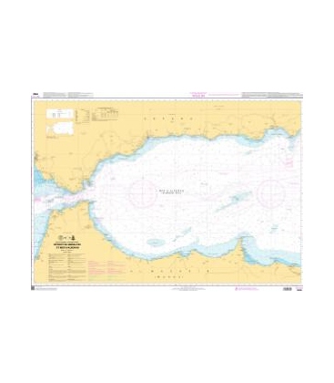 OceanGrafix French (SHOM) Nautical Chart 7658 Détroit de Gibraltar et ...
