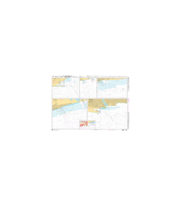OceanGrafix French (SHOM) Nautical Chart 7587 Port de Lomé - Rade de ...