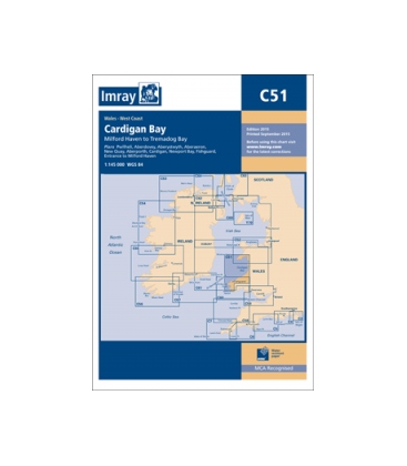 Imray Chart C51 Cardigan Bay