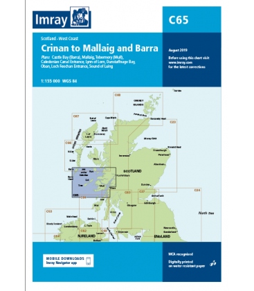 Imray Chart C65 Crinan to Mallaig and Barra
