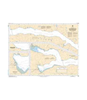 Canadian Chart Quebec Region 1202 Cap ƒternitŽ a-to Saint Fulgence