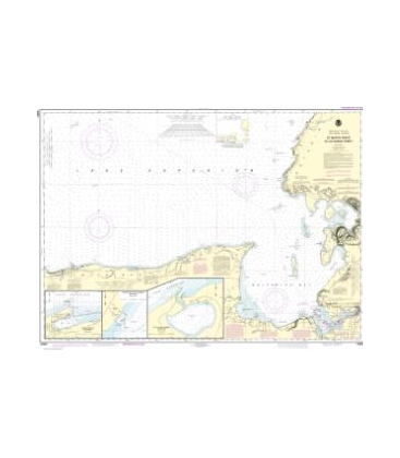 OceanGrafix NOAA Nautical Charts 14962 St. Marys River to Au Sable ...