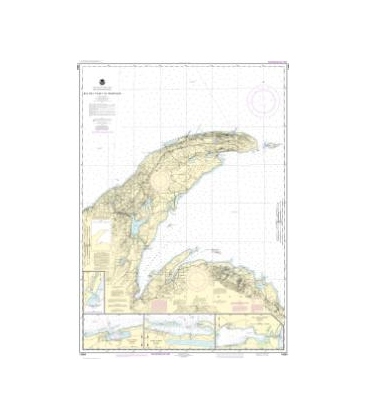 OceanGrafix NOAA Nautical Charts 14964 Big Bay Point to Redridge, Grand ...