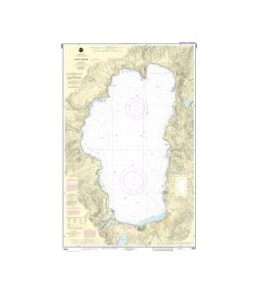 OceanGrafix NOAA Nautical Charts 18665 Lake Tahoe