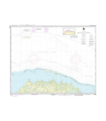OceanGrafix NOAA Nautical Charts 16062 Jones Islands and Approaches