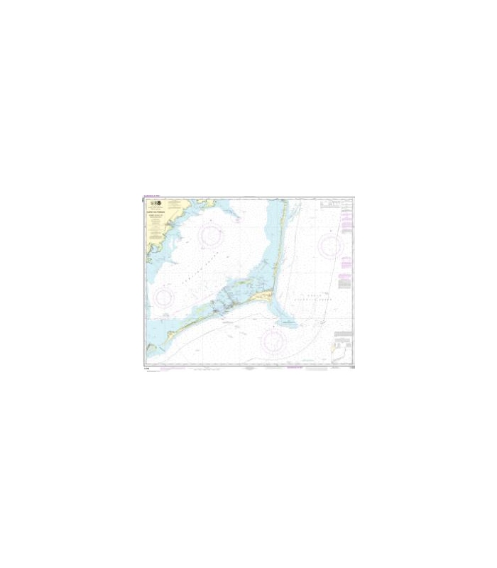 OceanGrafix NOAA Nautical Charts 11555 Cape Hatteras-Wimble Shoals to ...