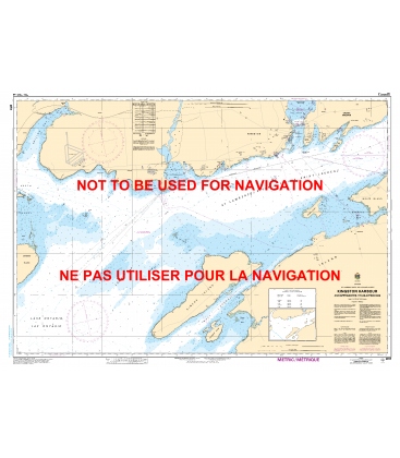 Canadian Chart CHS 2017 Kingston Harbour and Approaches