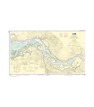 OceanGrafix NOAA Nautical Charts 18523 Columbia River Harrington Point ...