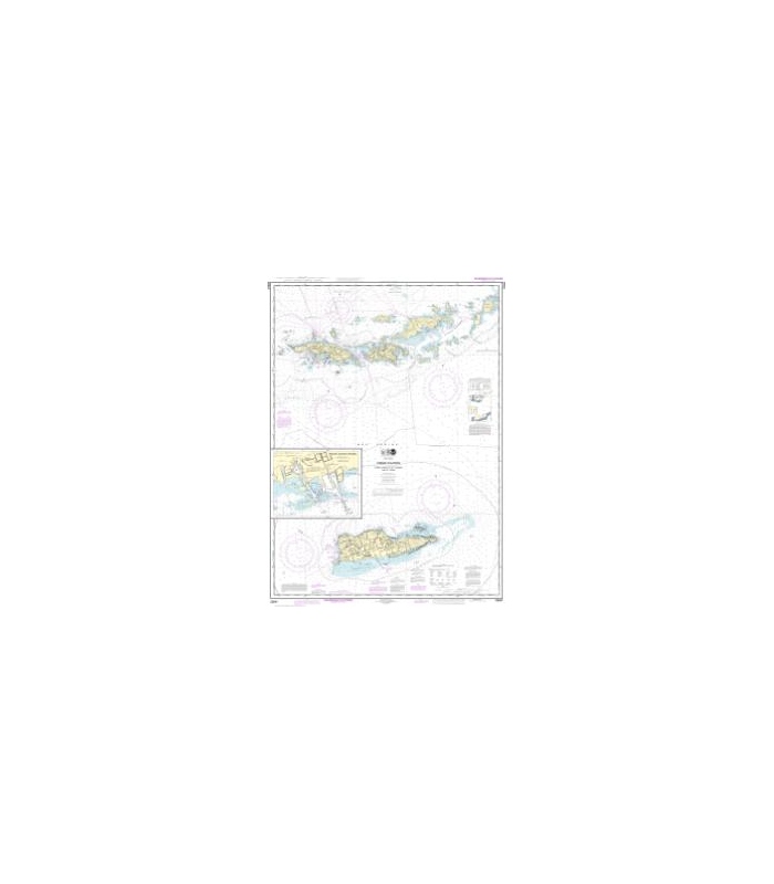OceanGrafix NOAA Nautical Charts 25641 Virgin Islands-Virgin Gorda to ...