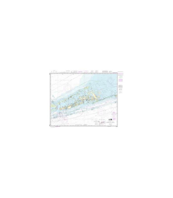 OceanGrafix NOAA Nautical Charts 11442 Florida Keys Sombrero Key to ...