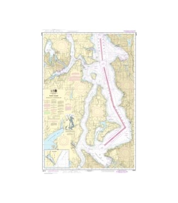 OceanGrafix NOAA Nautical Charts 18474 Puget Sound-Shilshold Bay to ...