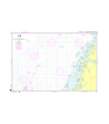 Norwegian Nautical Chart 310 Sklinna - Tennholmen