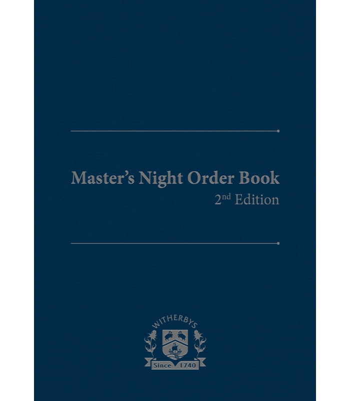 Master's Night Order Book (2nd Edition, 2022)