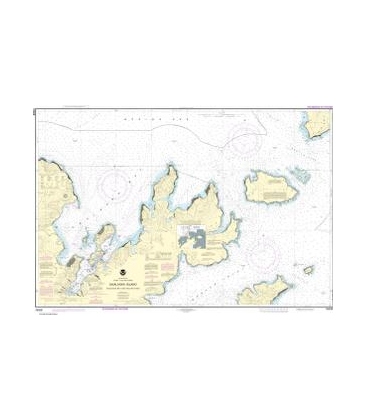 OceanGrafix NOAA Nautical Charts 16528 Unalaska Bay and Akutan Pass