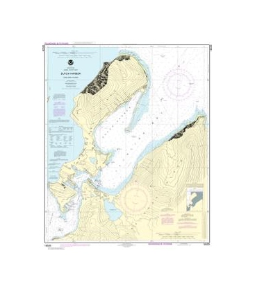 OceanGrafix NOAA Nautical Charts 16529 Dutch Harbor
