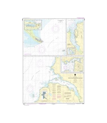 OceanGrafix NOAA Nautical Charts 16646 Ports of Southeastern Cook Inlet ...