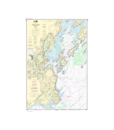 OceanGrafix NOAA Nautical Charts 13292 Portland Harbor and Vicinity