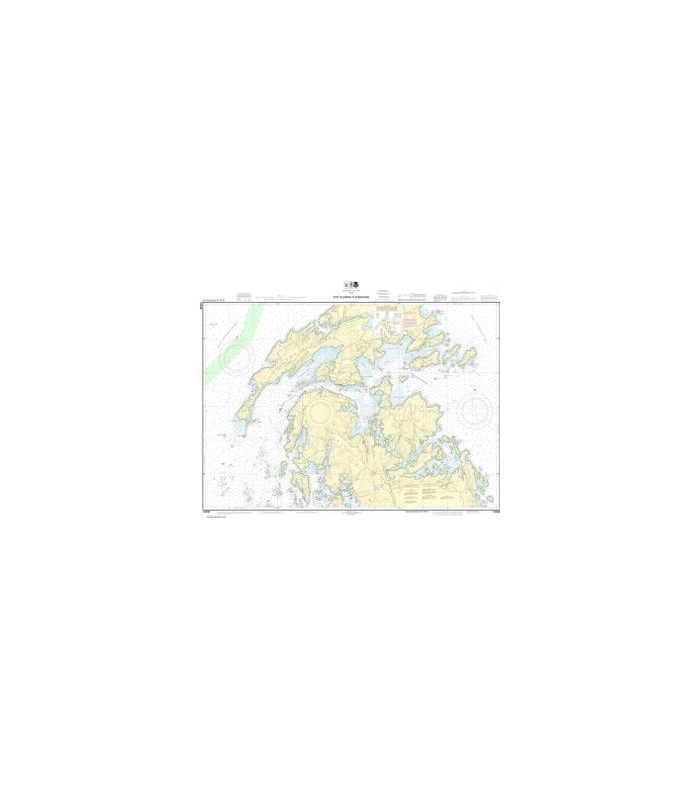 OceanGrafix NOAA Nautical Charts 13308 Fox Islands Thorofare
