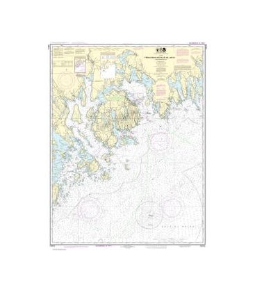 OceanGrafix NOAA Nautical Charts 13312 Frenchman and Blue Hill Bays and ...