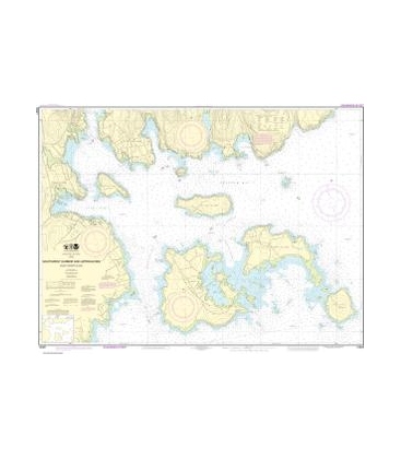 OceanGrafix NOAA Nautical Charts 13321 Southwest Harbor and Approaches