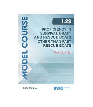 IMO e-Reader KTB123E Model Course: Survival Craft & Rescue Boats (2024 Edition)