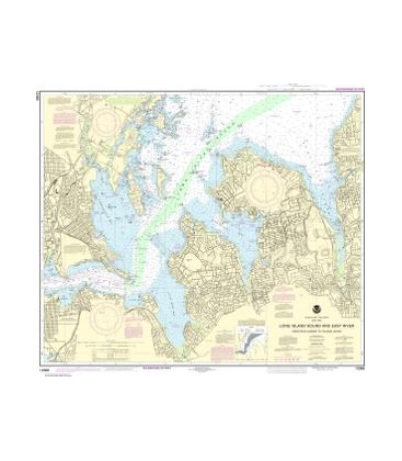 OceanGrafix NOAA Nautical Charts 12366 Long Island Sound and East River ...