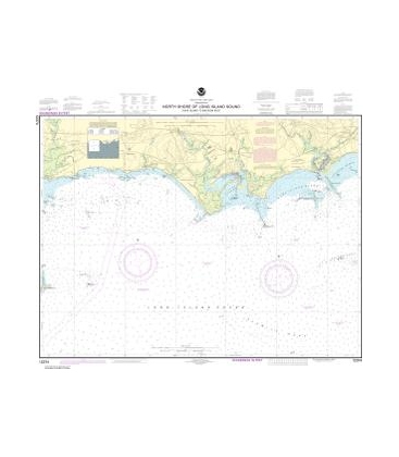 OceanGrafix NOAA Nautical Charts 12374 North Shore of Long Island Sound ...