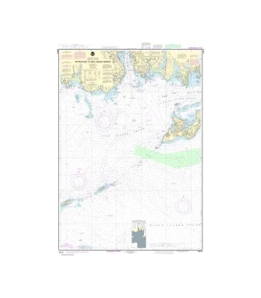 OceanGrafix NOAA Nautical Charts 13212 Approaches to New London Harbor