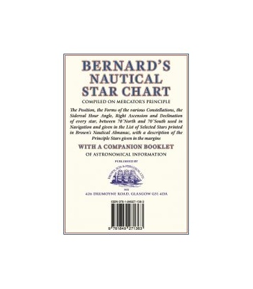 Bernard's Nautical Star Chart (Mar. 2024)