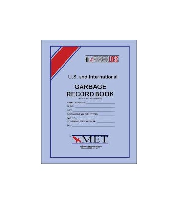 Garbage Record Book (U.S. & Intl.) (Mar 2018)