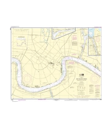 OceanGrafix NOAA Nautical Charts 11368 New Orleans Harbor Chalmette ...