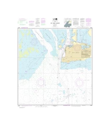 OceanGrafix NOAA Nautical Charts 11447 Key West Harbor