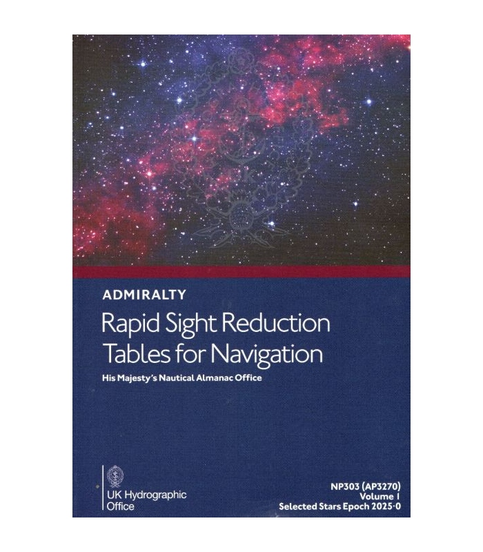 Admiralty Rapid Sight Reduction Tables for Navigation Volume 1