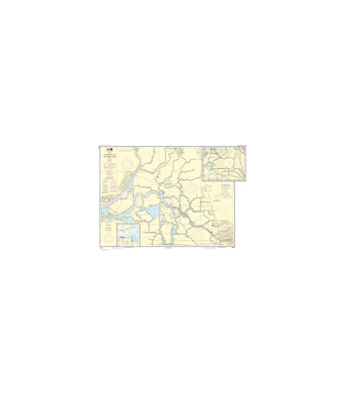 OceanGrafix NOAA Nautical Charts 18661 Sacramento and San Joaquin ...