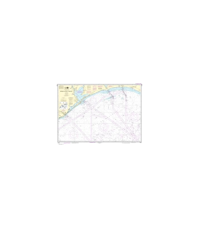 OceanGrafix NOAA Nautical Charts 11330 Mermentau River to Freeport