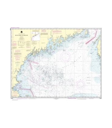 OceanGrafix NOAA Nautical Charts 13260 Bay of Fundy to Cape Cod