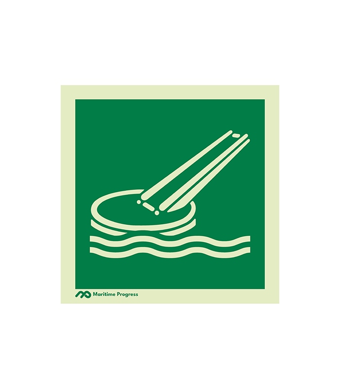 IMO Life Saving App. Symbols without Text (Photoluminescent, rigid PVC ...