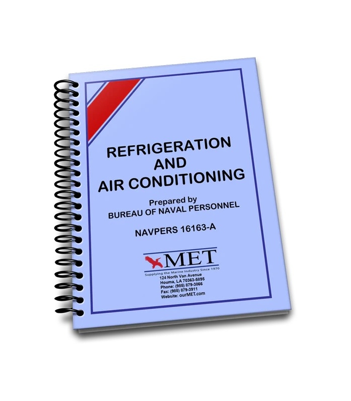 BK-752 QMED Refrigeration & Air Conditioning (Bureau of Naval Personnel ...