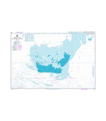 British Admiralty Nautical Chart 266 North Sea Offshore Charts Sheet 11