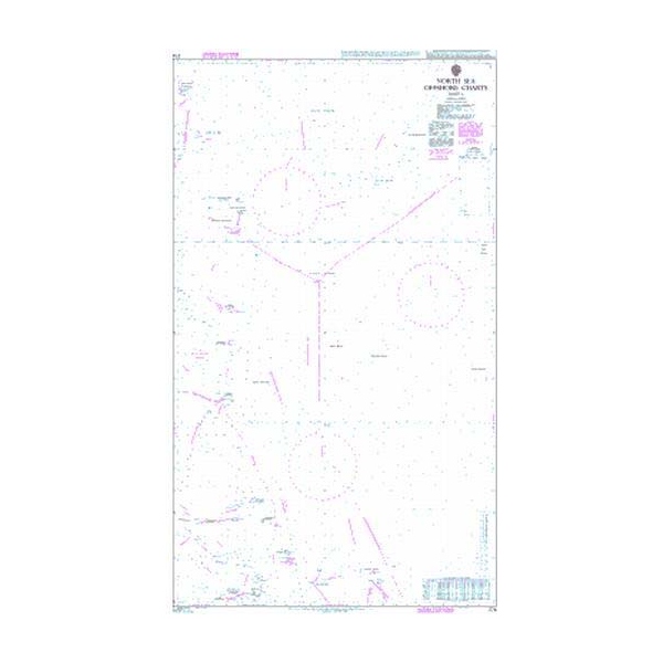 British Admiralty Nautical Chart 274 North Sea Offshore Charts Sheet 6