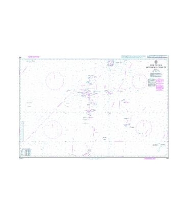 British Admiralty Nautical Chart 292 North Sea Offshore Charts Sheet 3