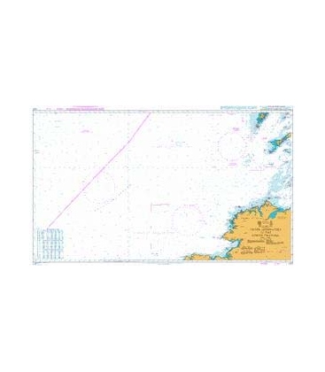 British Admiralty Chart 1127 Outer Approaches to the North Channel