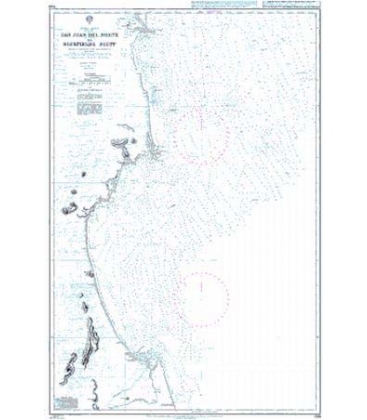 BA Chart 1139 San Juan Del Norte (Greytown) to Bluefields Bluff