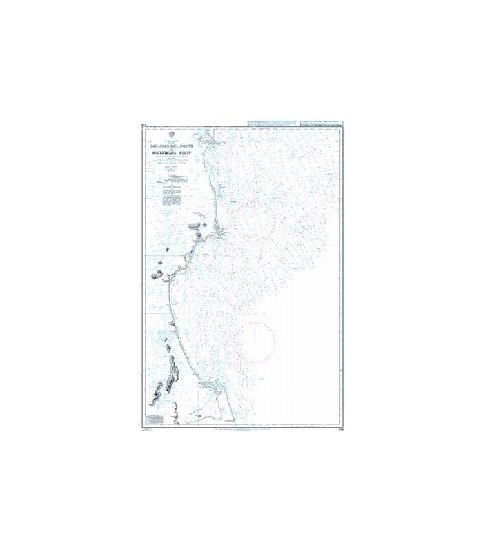 BA Chart 1139 San Juan Del Norte (Greytown) to Bluefields Bluff