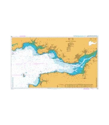 British Admiralty Nautical Chart 1179 Bristol Channel