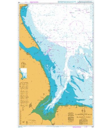 British Admiralty Chart 1190 Flamborough Head to Blakeney Point