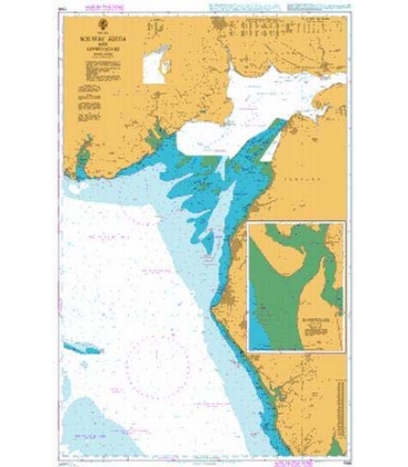 British Admiralty Nautical Chart 1346 Solway Firth and Approaches